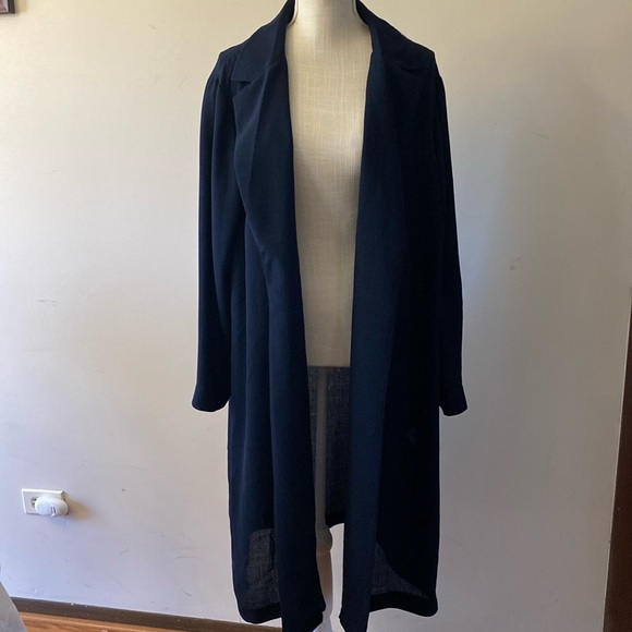 David Warren | Jackets & Coats | David Warren Woman Open Black Blazer ...